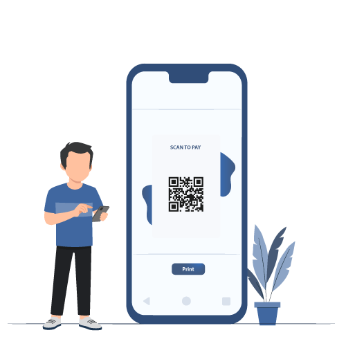 Quick Payment By Phone, Email, QR Code Fast And Secure